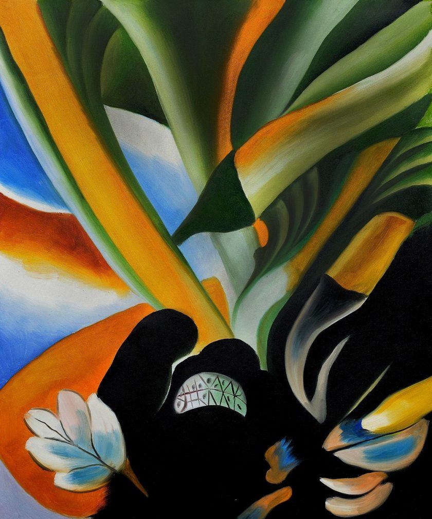 Georgia O'Keeffe Forces in Nature and Humans — DOP